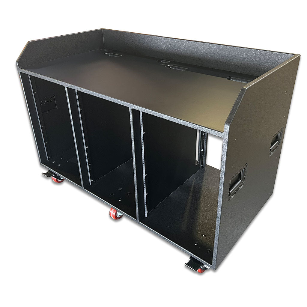 Triple Wide 16RU Installation Rack – Roadcase.com