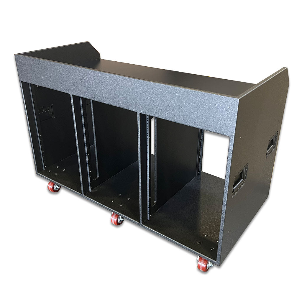 Triple Wide 16RU Installation Rack – Roadcase.com