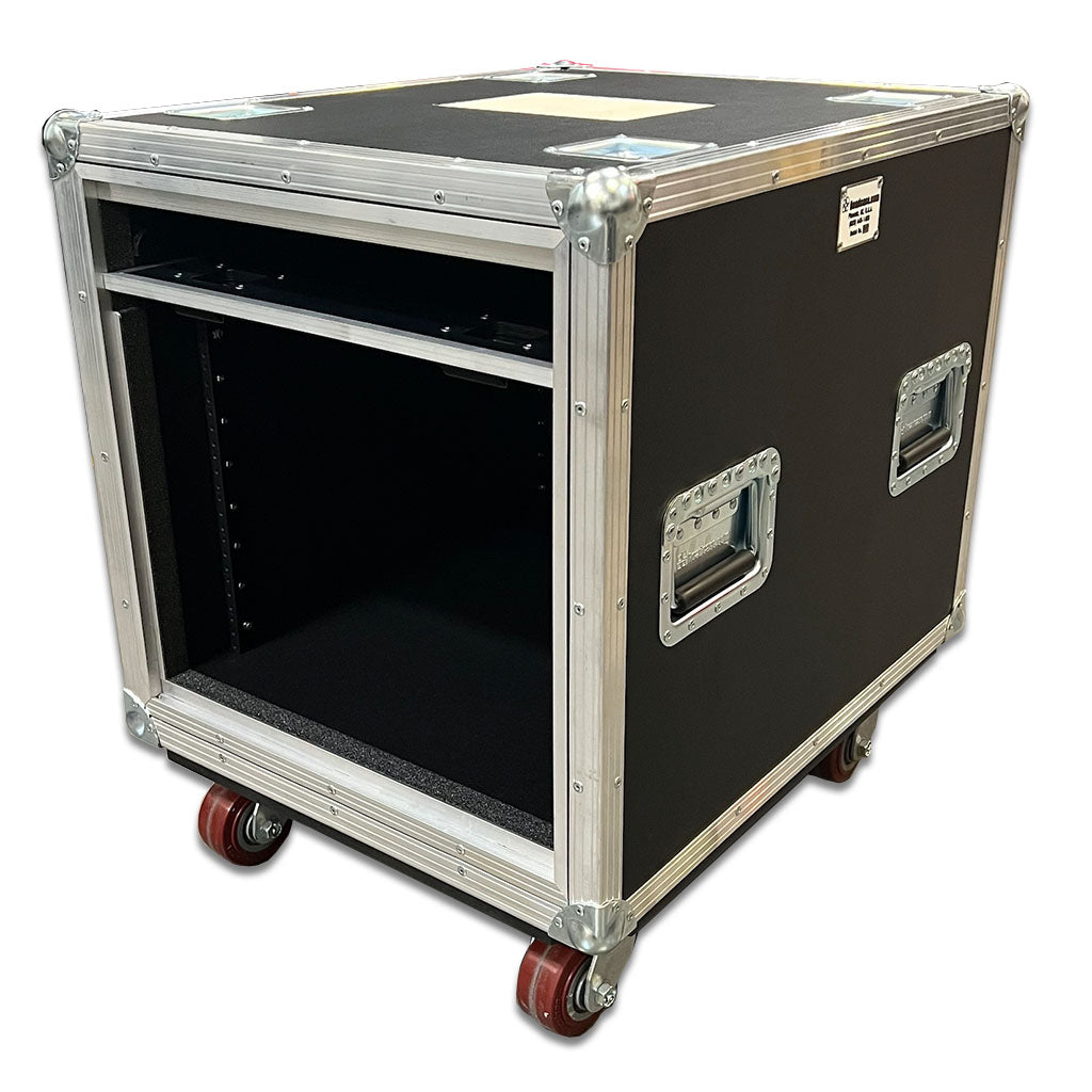 8RU Slam Latch Rack with Storage – Roadcase.com