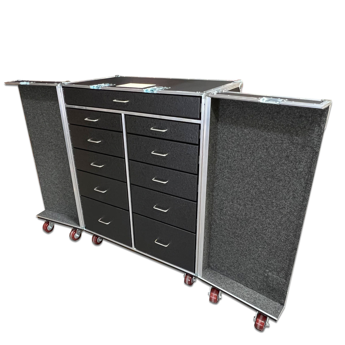 30 X 45 11 Drawer Split Front Workbox – Roadcase.com