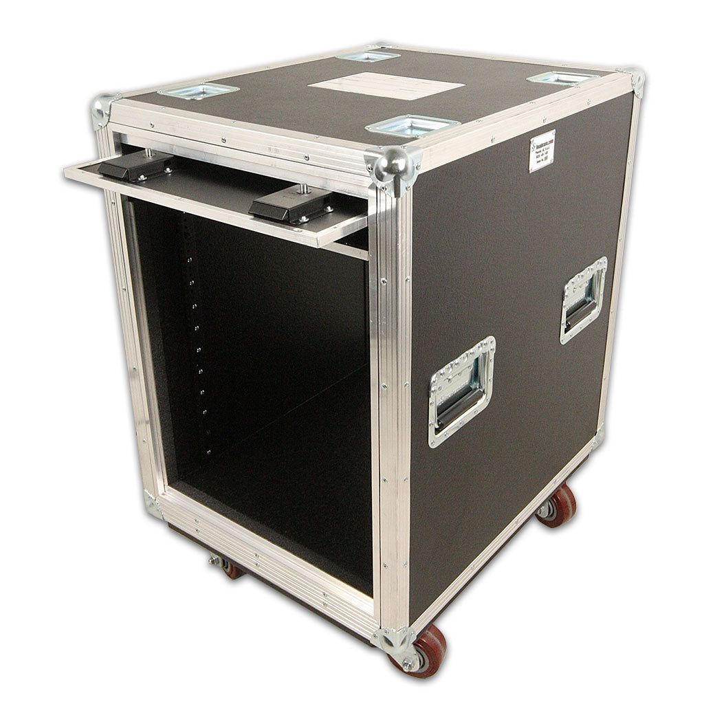 12RU Slam Latch Rack with Storage – Roadcase.com