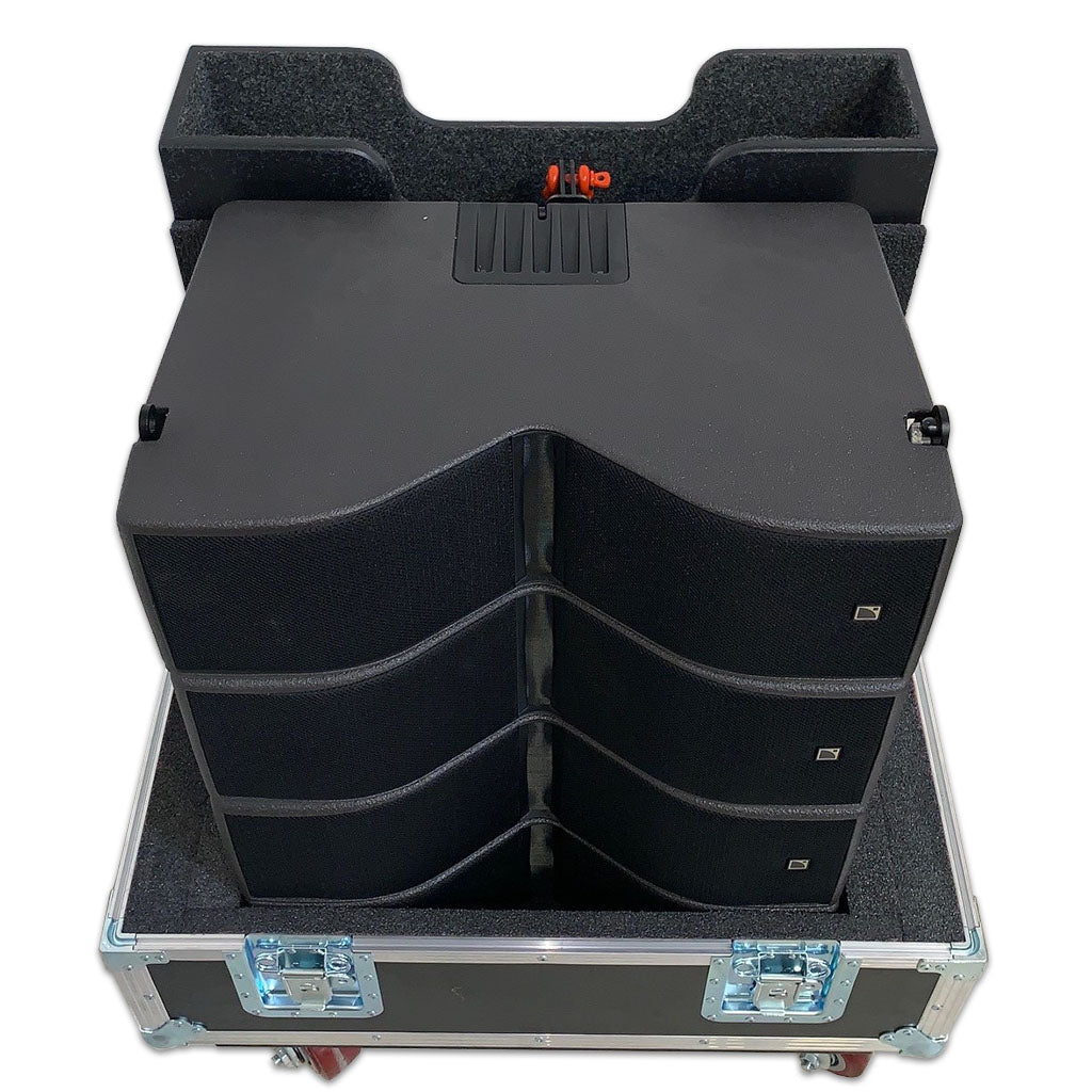 4-Pack L'Acoustics Kiva II Speaker Case – Roadcase.com